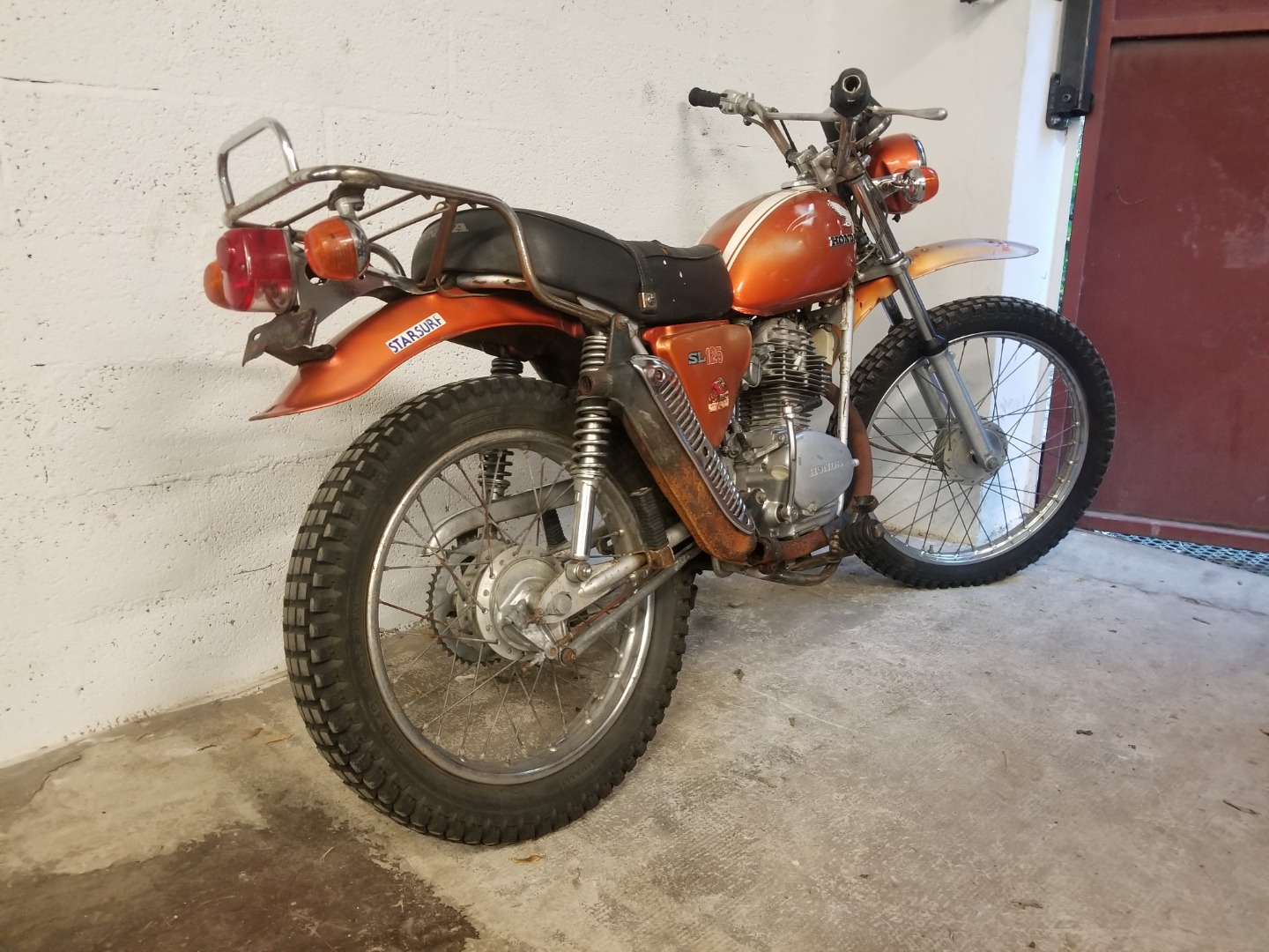 Moto depot : Motos d’occasion collection honda, SL 125 HONDA ORANGE